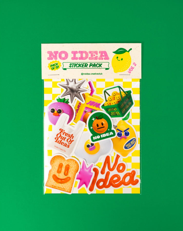 NO IDEA STICKER PACK #2 – Neighbourhood Store